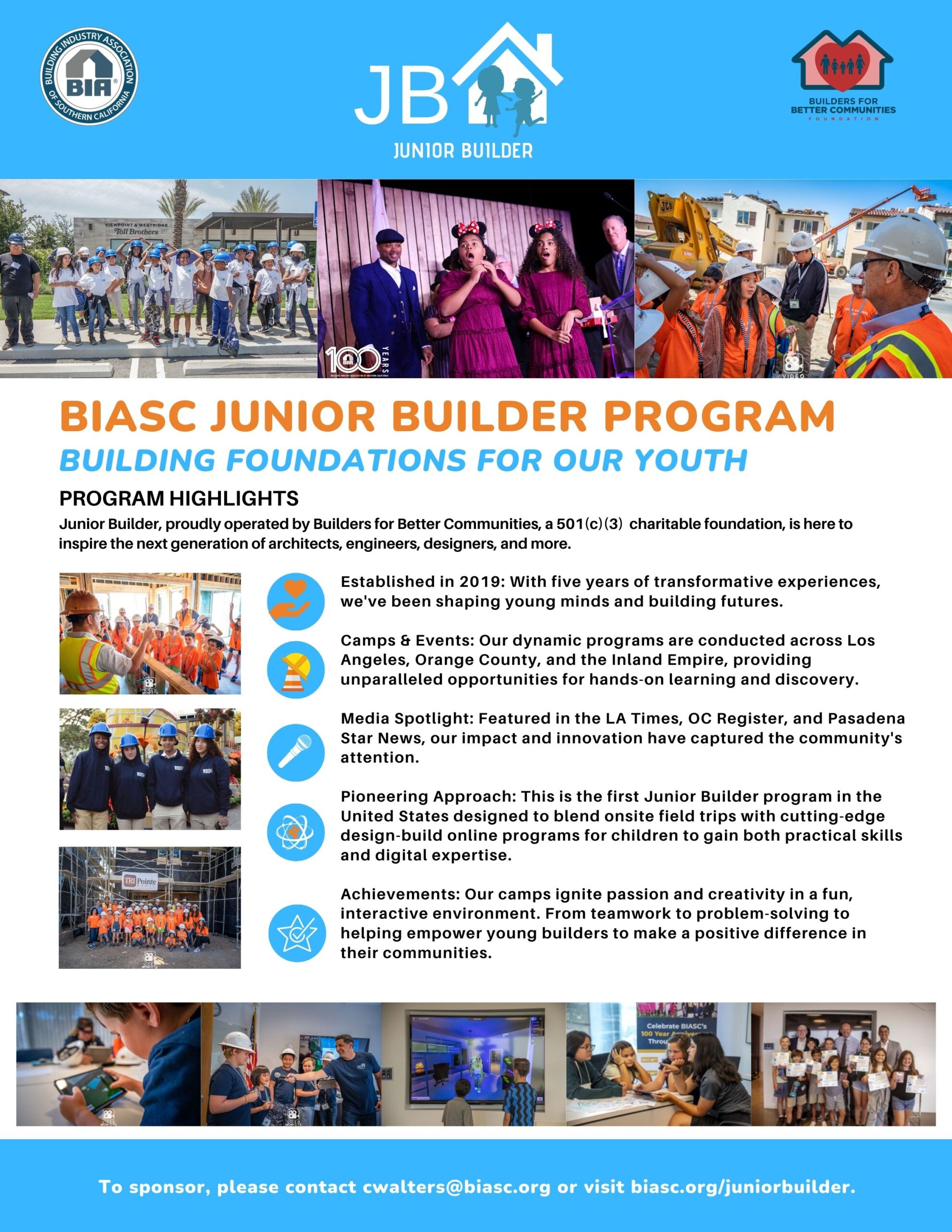 Junior Builder – Building Better Communities